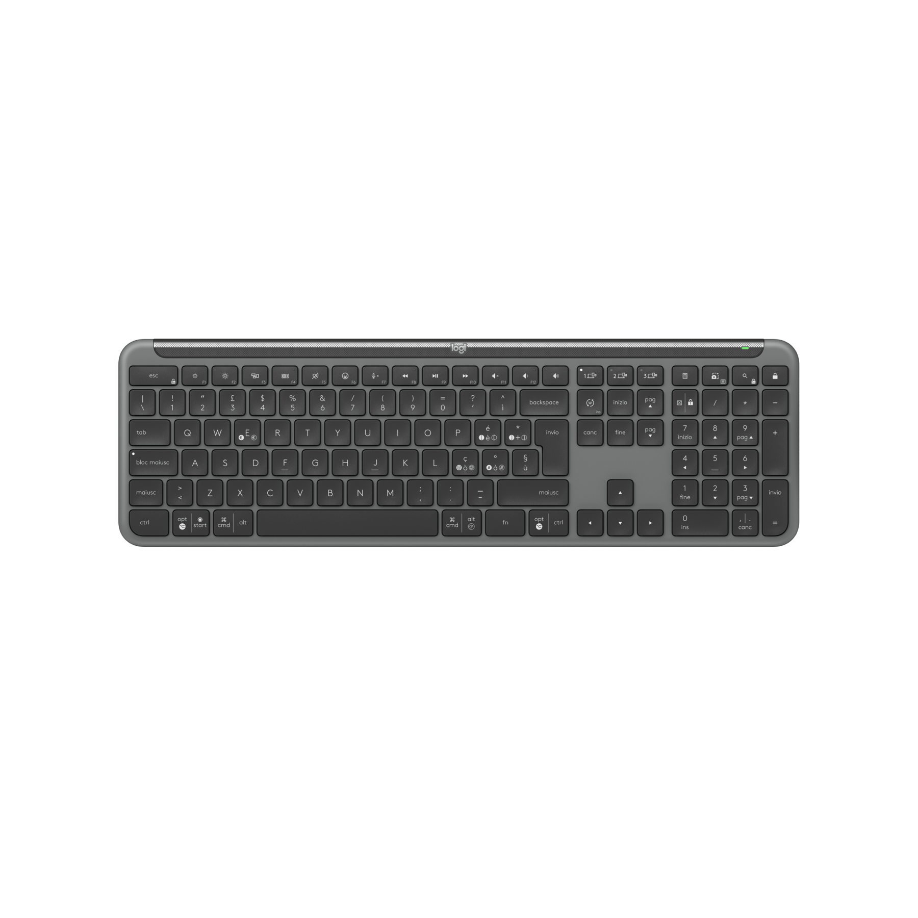 Logitech Signature Slim K950 Wireless Keyboard, Sleek Design, Switch ...