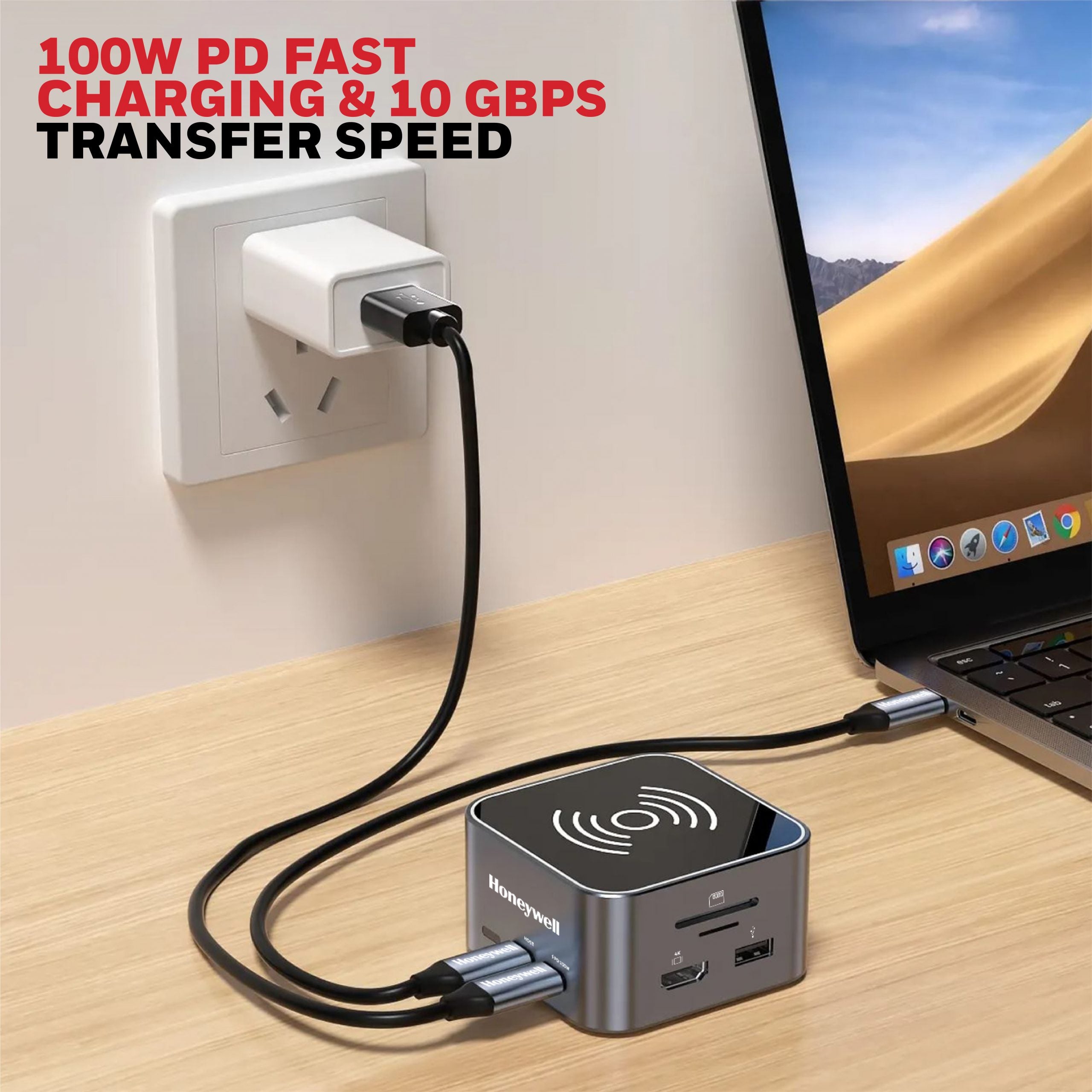 Honeywell Type C Docking Station – 12 in 1 | GOLCHHA COMPUTERS