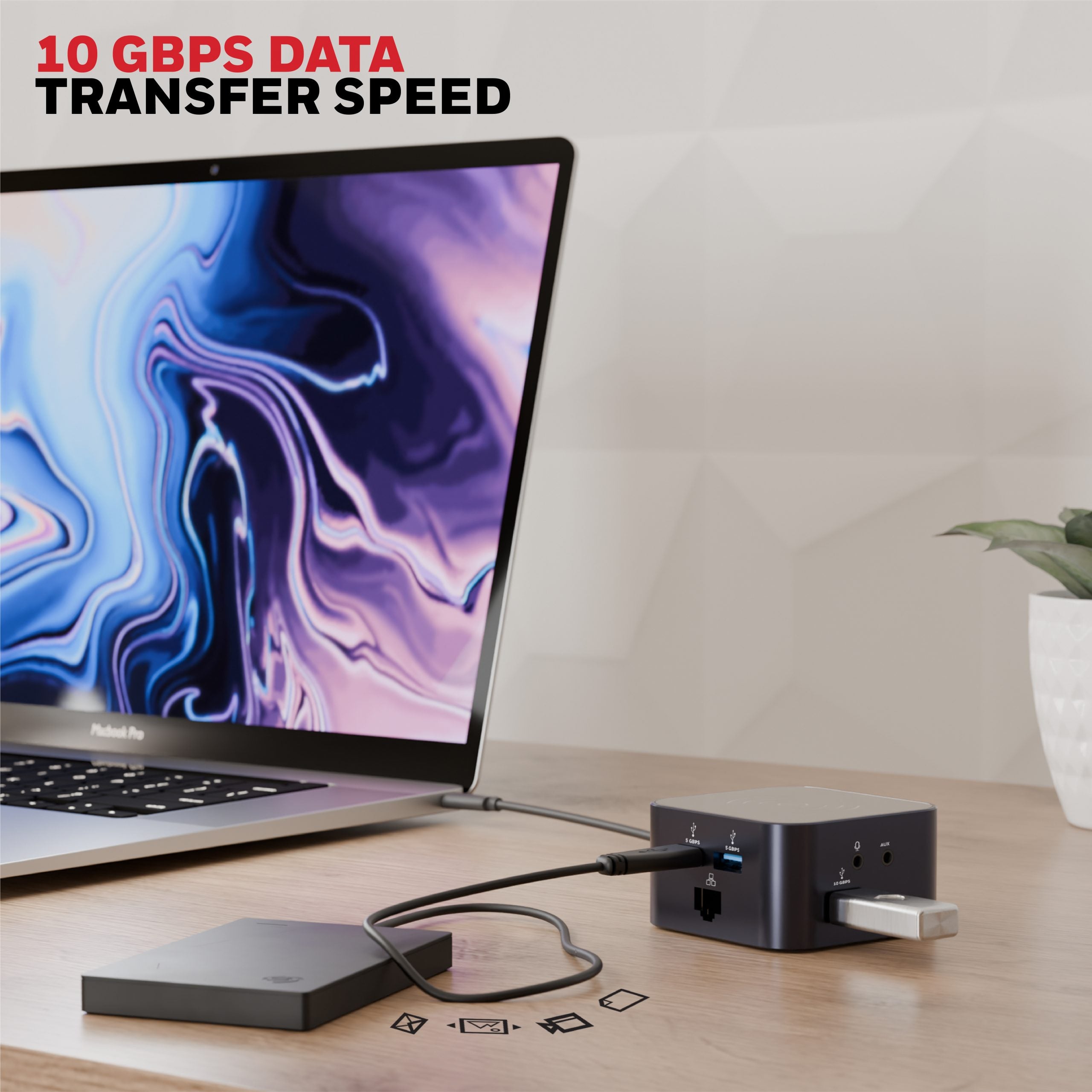 Honeywell Type C Docking Station – 12 in 1 | GOLCHHA COMPUTERS